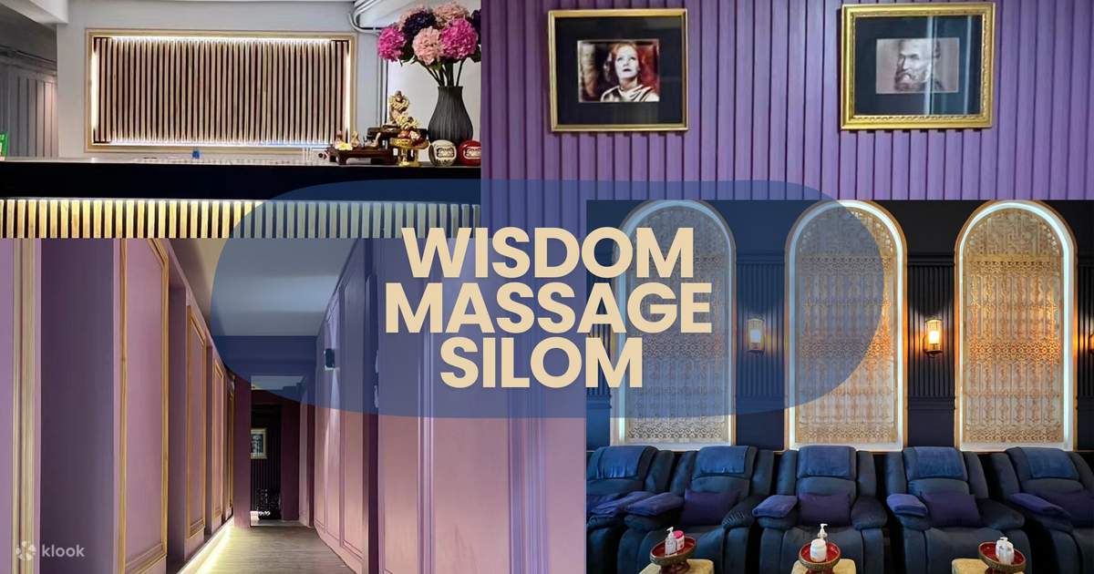 Wisdom Massage At Silom In Bangkok Klook